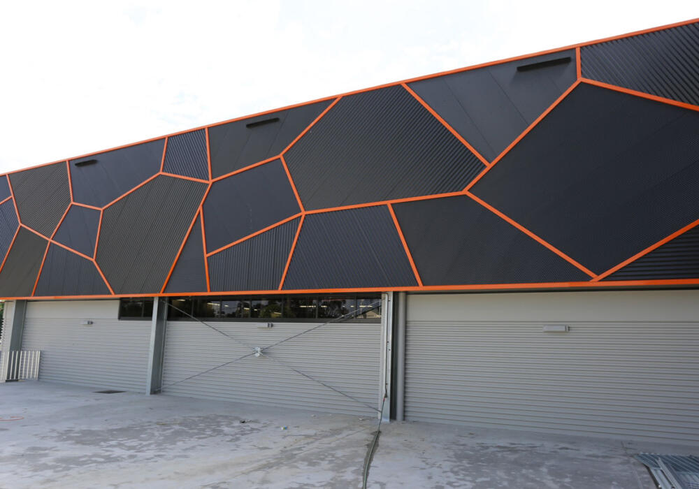 Architectural precast panels set University of Ballarat – Tech College ...