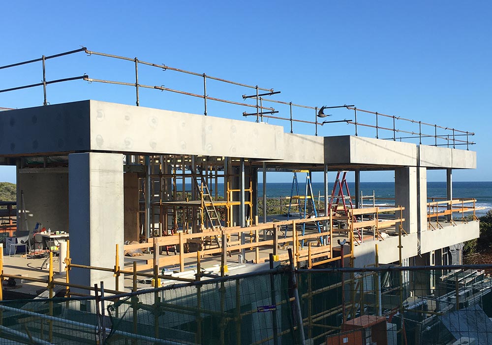 Hodgson House: Innovative GRC & Patterned Concrete Panels Ocean Grove