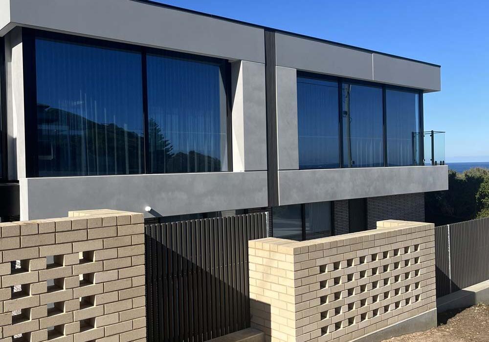 Hodgson House: Innovative GRC & Patterned Concrete Panels Ocean Grove